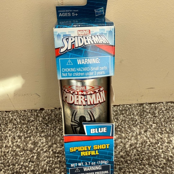 Marvel | Toys | Marvel Blue Spiderman Product Packaging | Poshmark